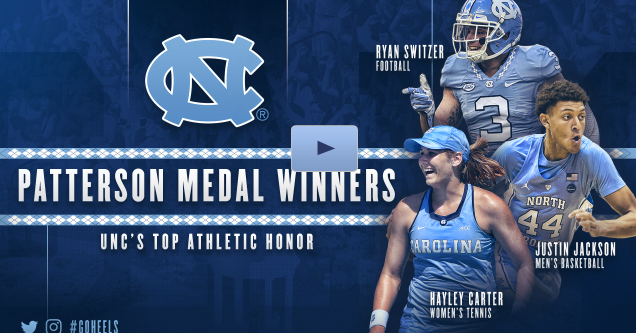 UNC honors three with the Patterson Medal
