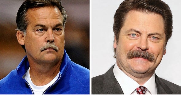 Which actor would play each NFL Head Coach?
