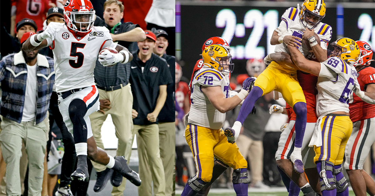 Kirby Smart Greatest Moments Bracket: Kelee Ringo Pick 6 vs. Jalen ...