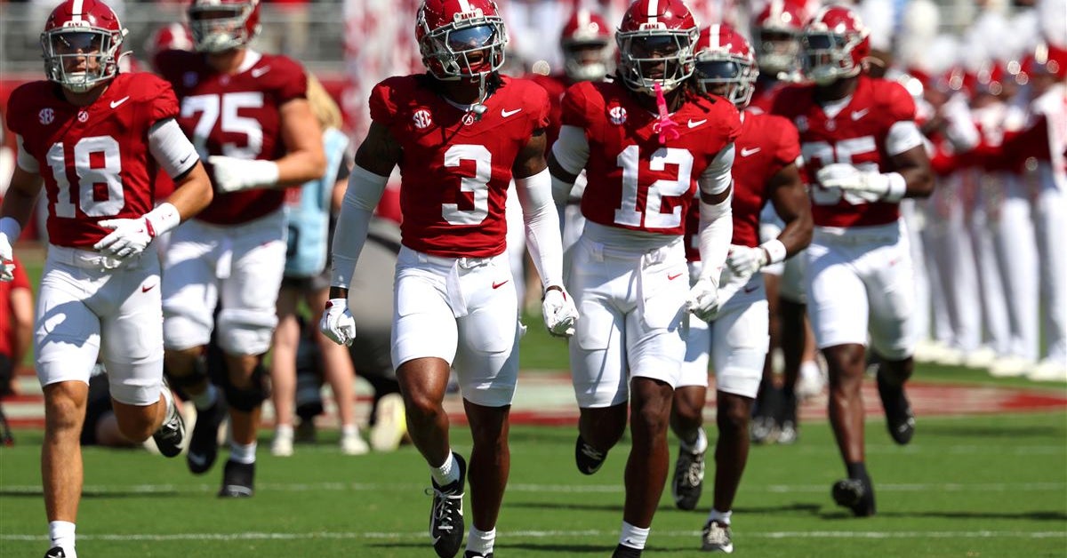 Who has played the most for Alabama through 3 games? And what do the ...