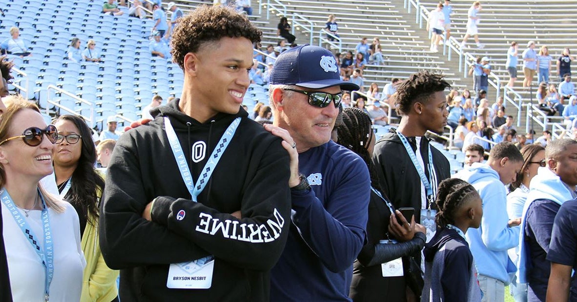 UNC Bestowing High Praise on '21 TE Bryson Nesbit