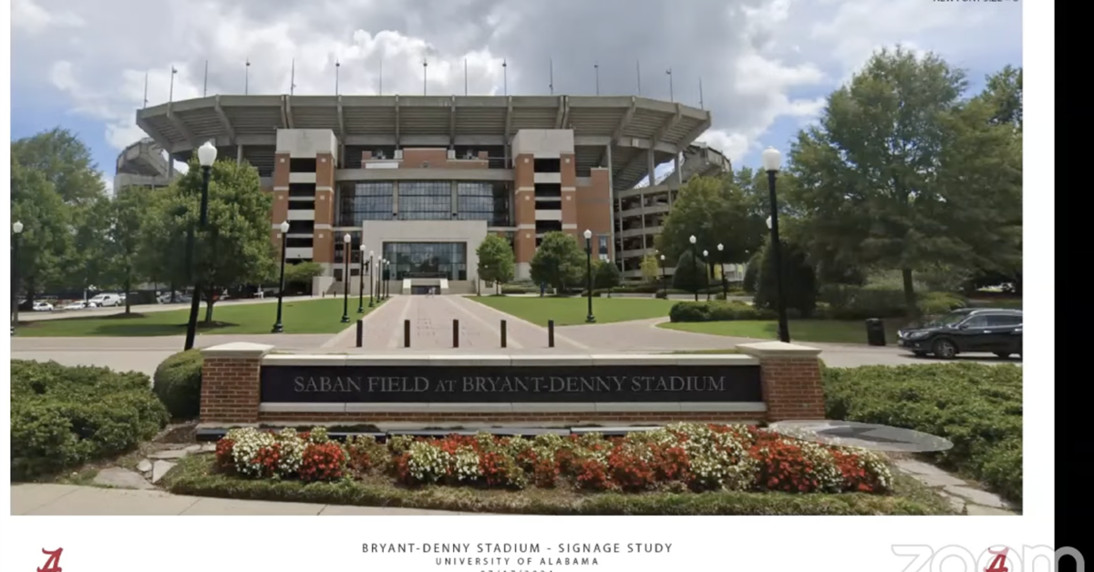 Here's Alabama’s plans for Saban Field dedication Saturday in Bryant ...