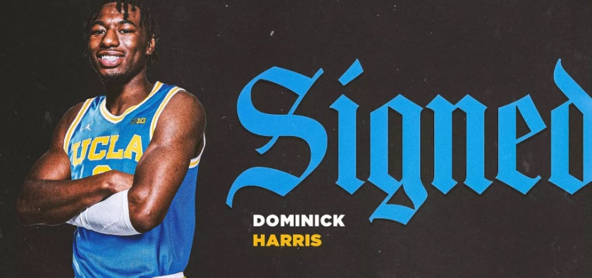 UCLA's Official Release on Signing of Dominick Harris