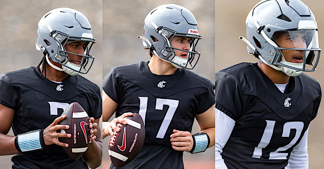Dissecting WSU quarterback battle through 5 spring practices