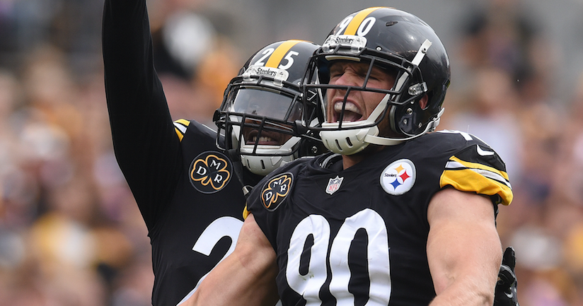 The Pittsburgh Steelers sack leaders through 12 weeks