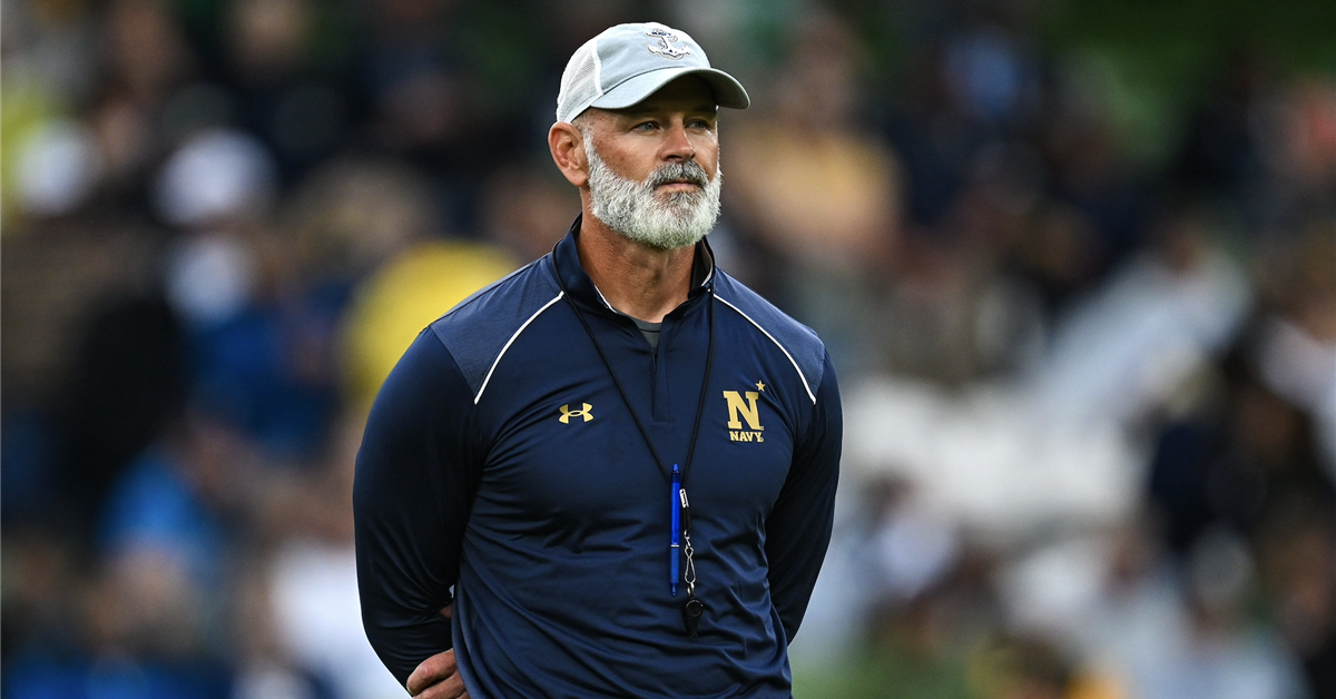 Navy coach Brian Newberry after Notre Dame loss: 'We got our tails beat'