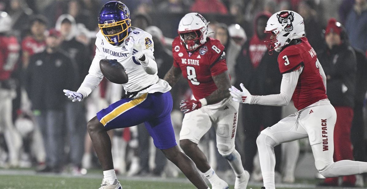 ECU Football Depth Chart for Season Opener against NC State