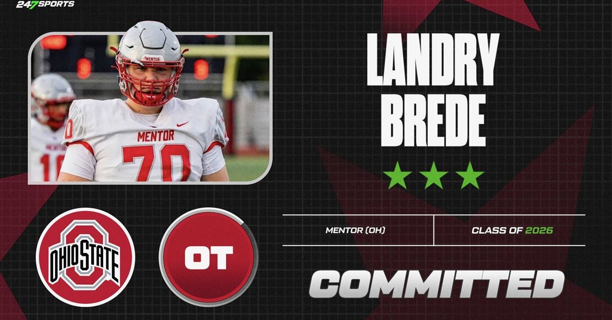 O-lineman Landry Brede commits to Ohio State