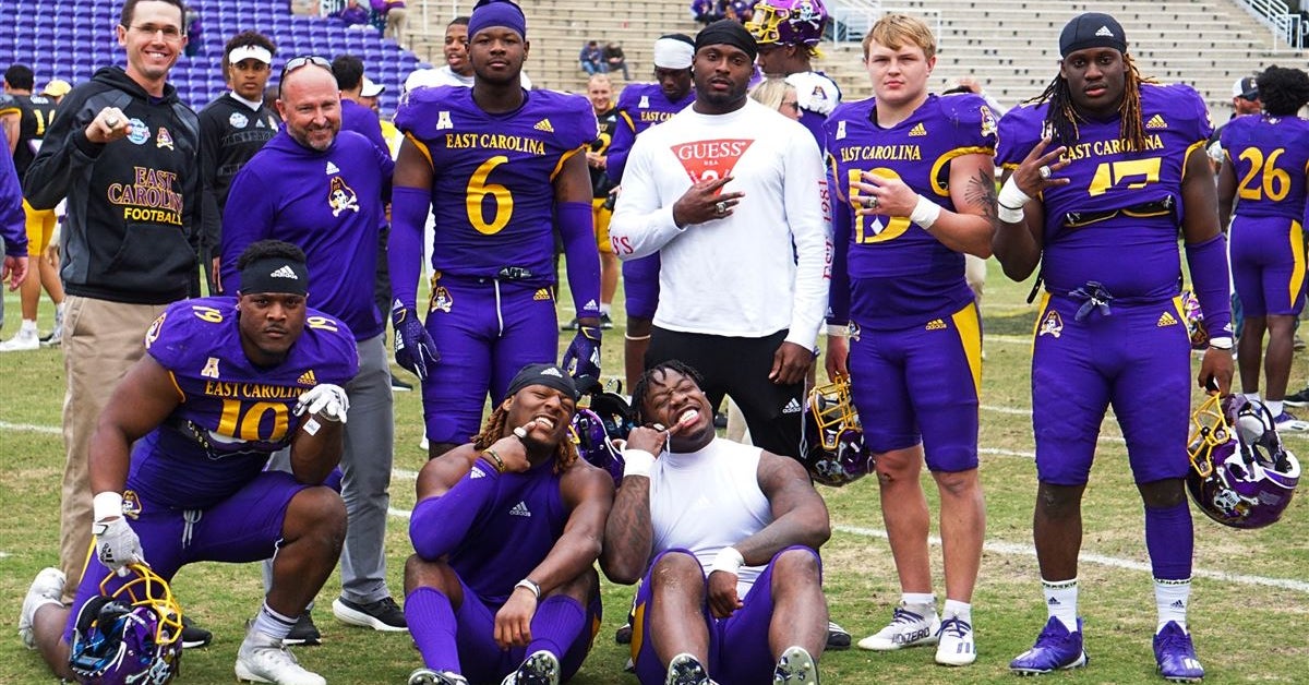 Presentation of rings a special moment for ECU's football players