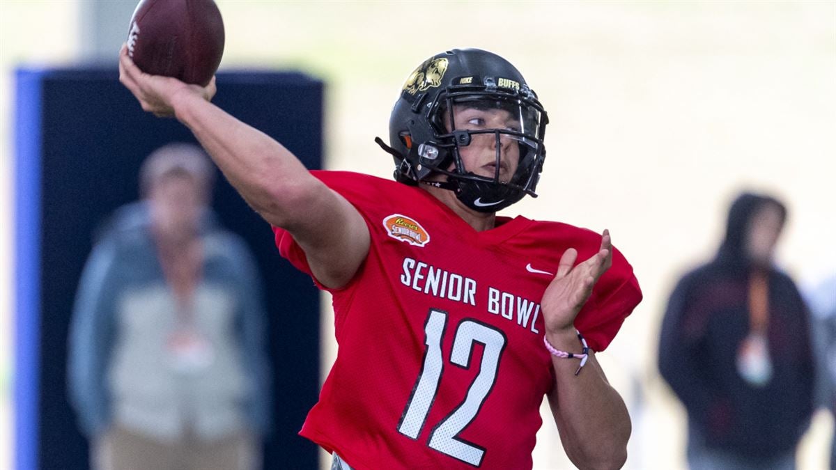 Steven Montez, Davion Taylor perform in Senior Bowl