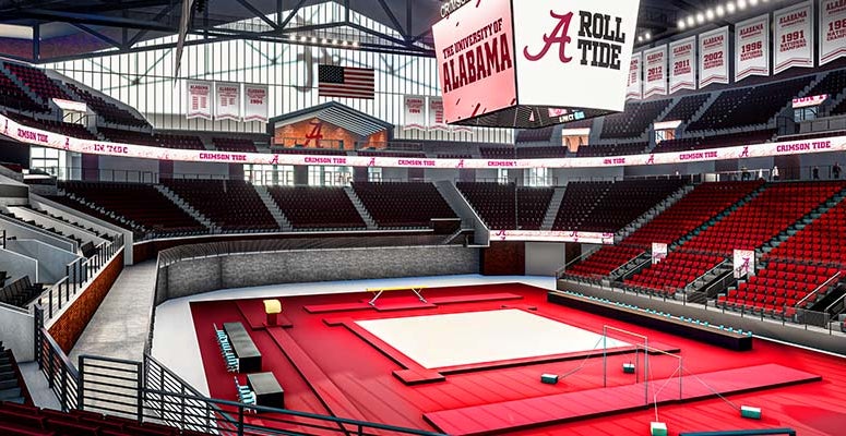 Look: Artist renderings of Alabama's proposed new basketball arena