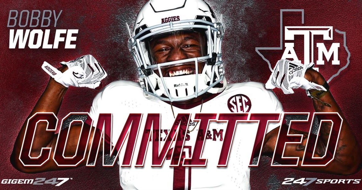 4-star CB Bobby Wolfe recommits to Texas A&M