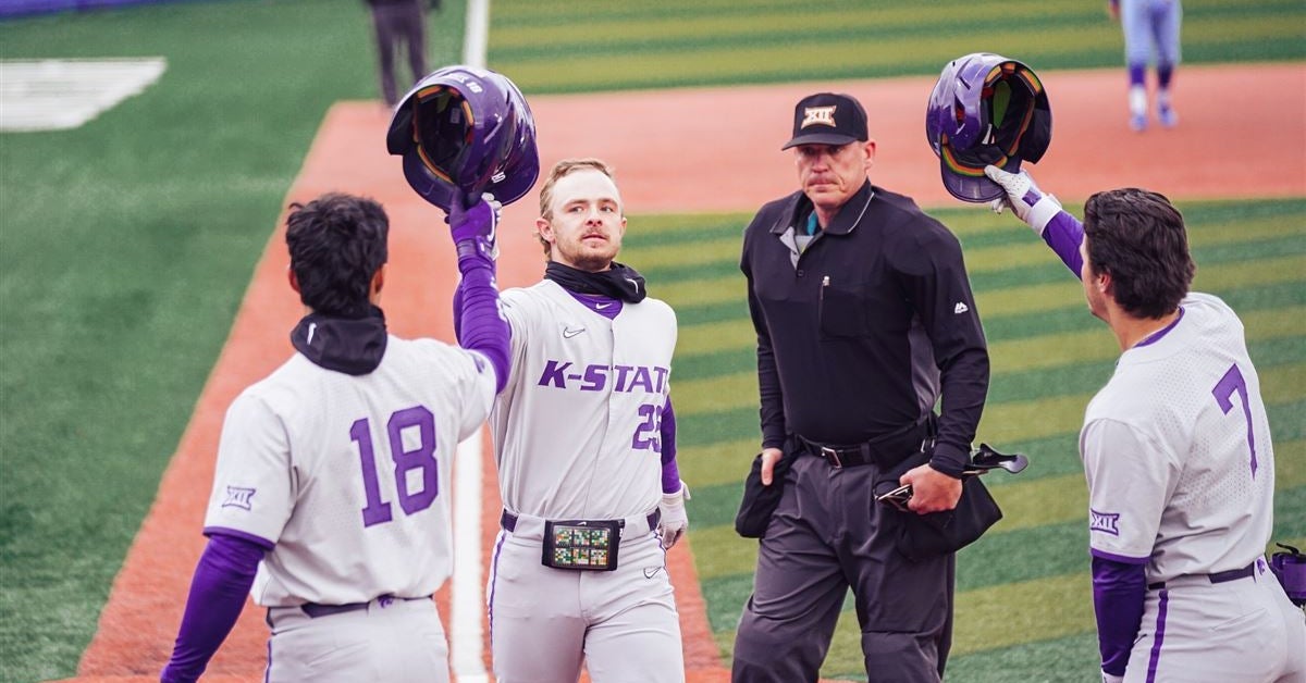 Kansas State baseball sweeps Kansas, improves NCAA Tournament resume
