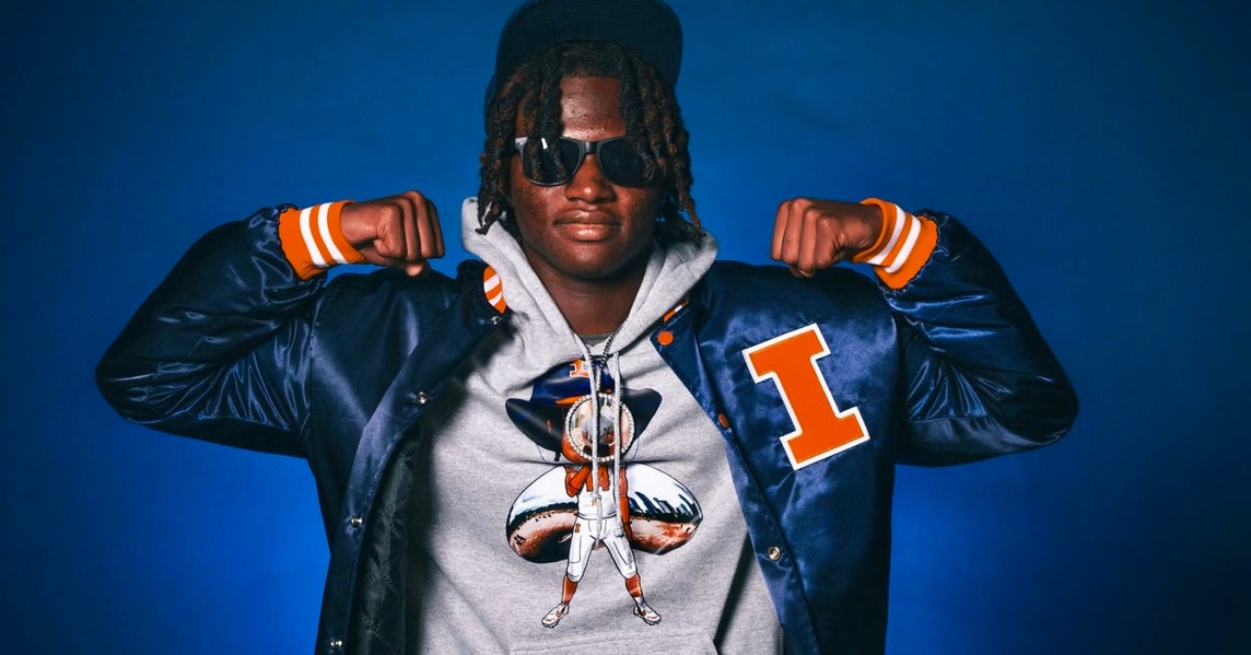 Illini commit Andre Lovett embraces recruiting role on official visit ...