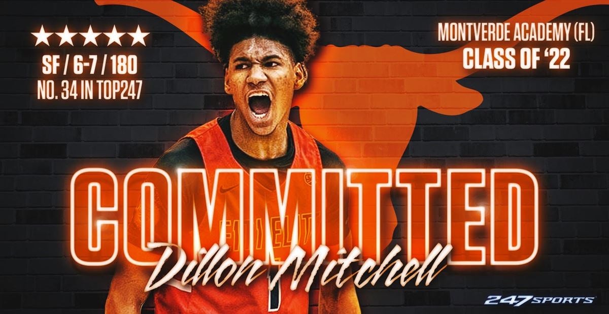 Texas lands commitment from five-star small forward Dillon Mitchell