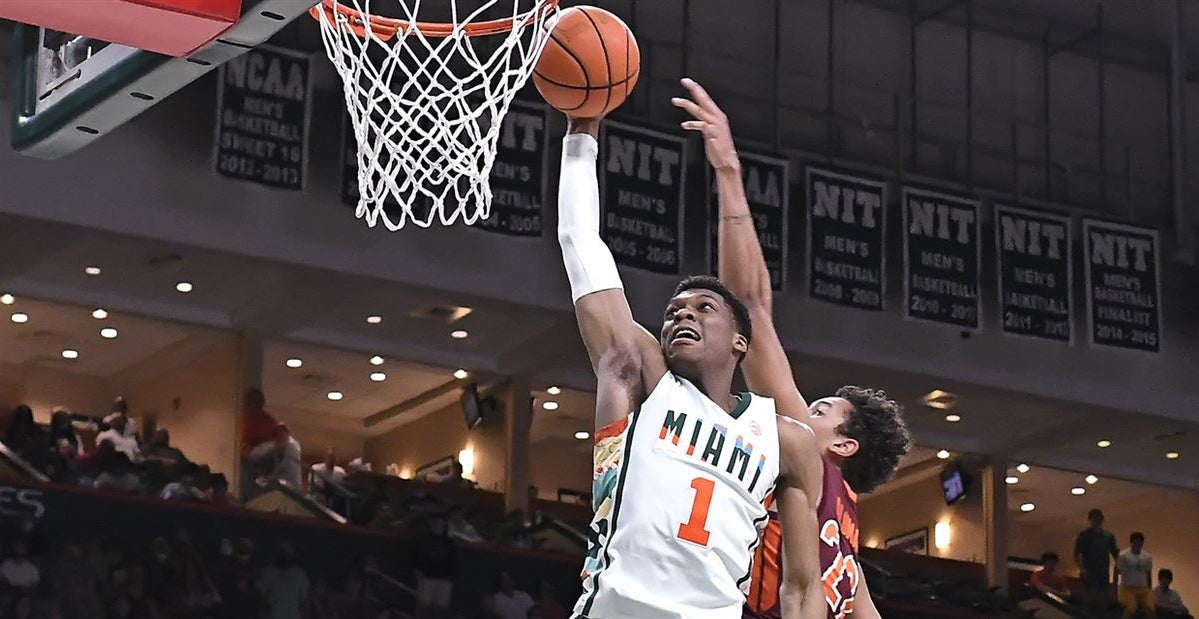PHOTOS: Hurricanes basketball new uniforms against Virginia Tech