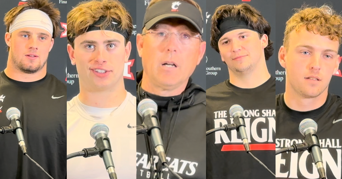 Satterfield, Sorsby, Lichtenberg, Dingle, Brown - Spring Game