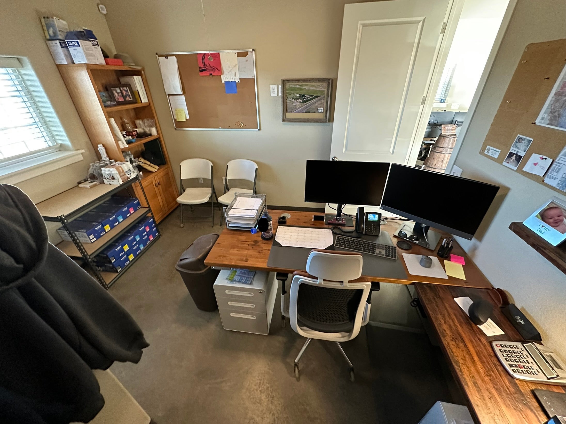How is the view from your desk?
