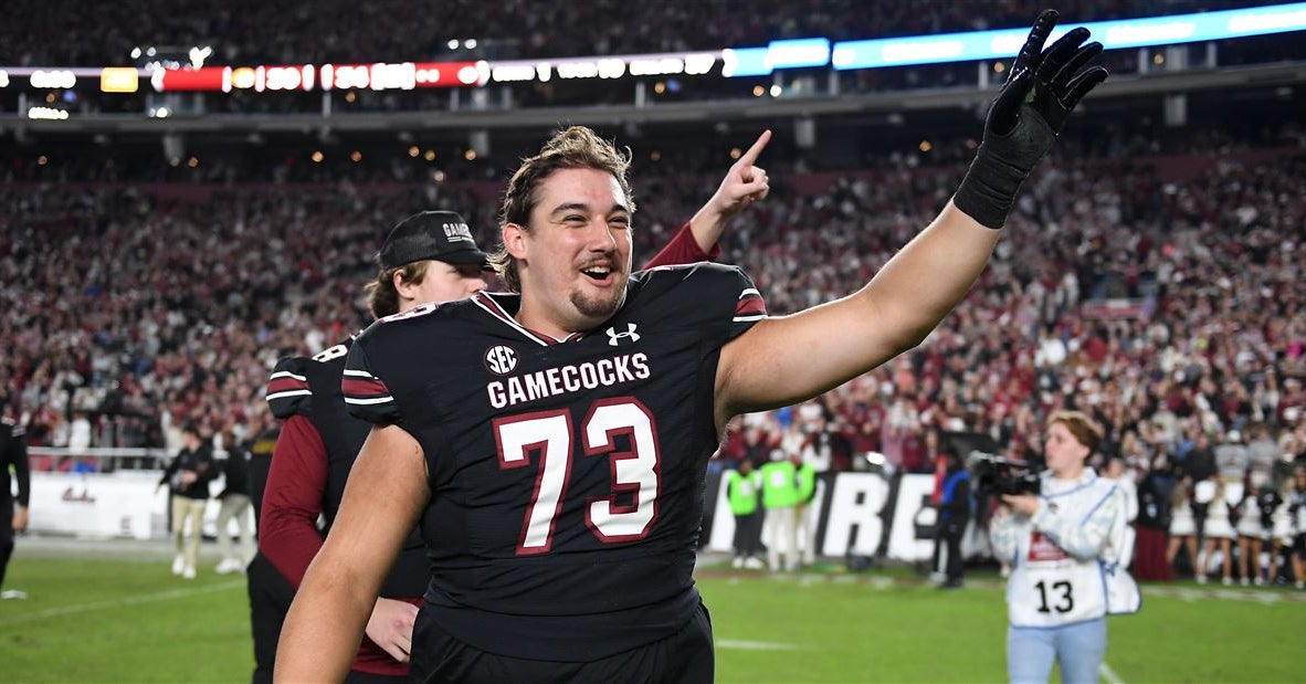 South Carolina OL Ryan Brubaker enters NCAA Transfer Portal