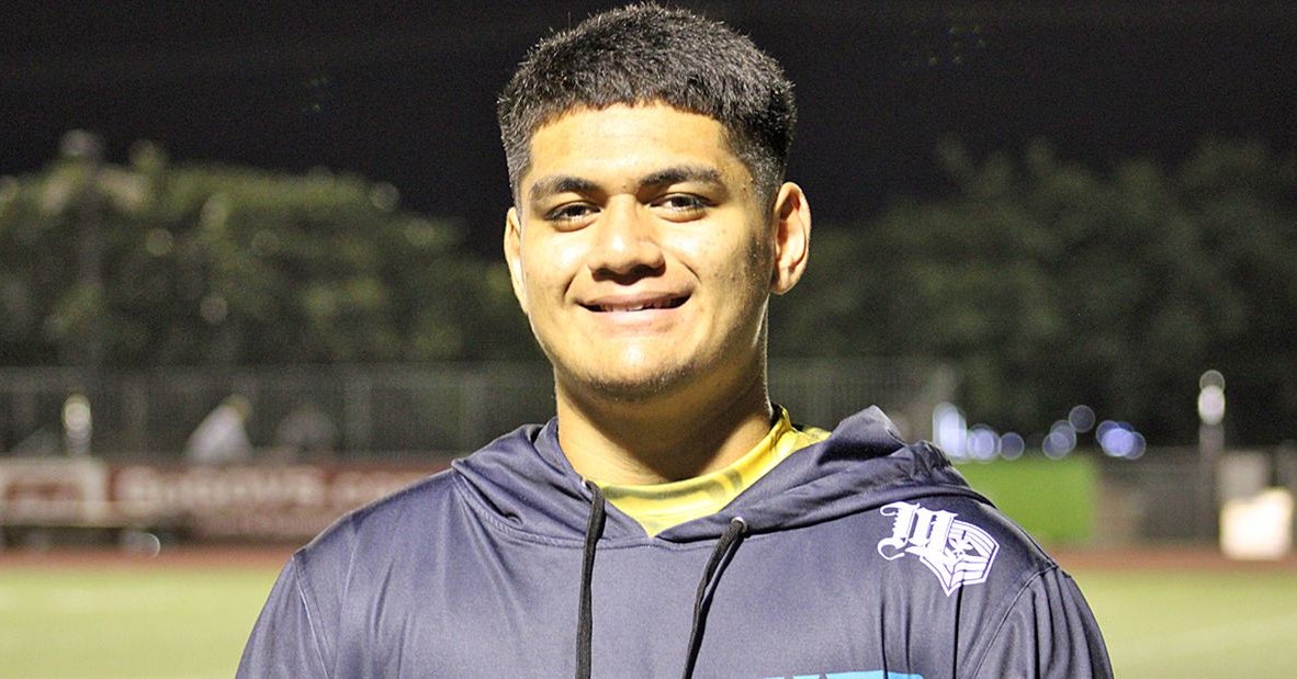 2028 OL Ioane Paselio continuing to pull in offers