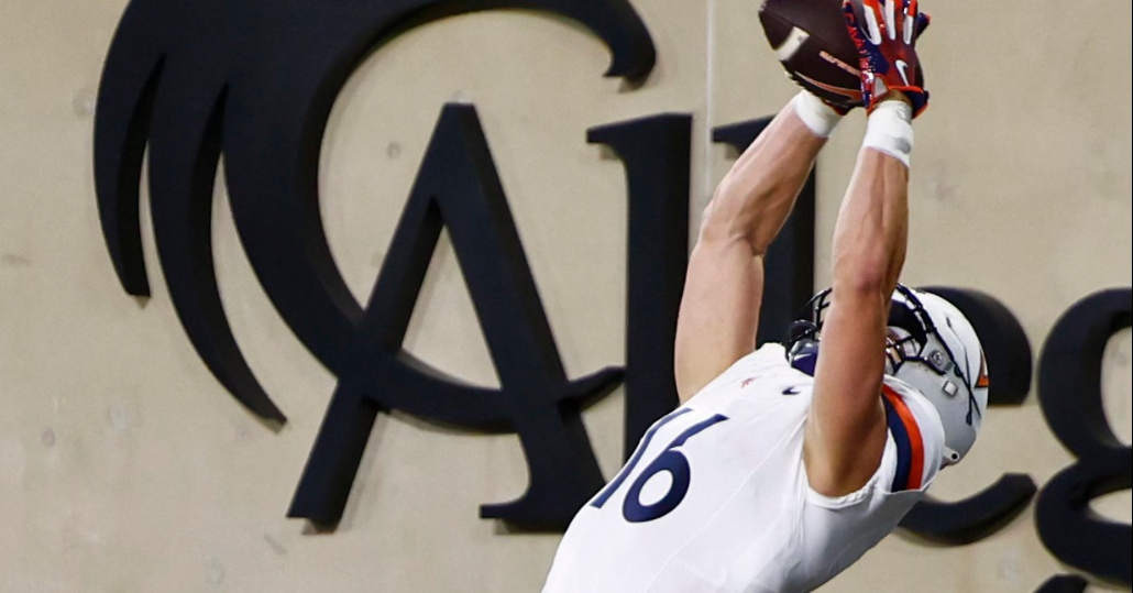 Tyler Neville provides a spark on Virginia's offfense