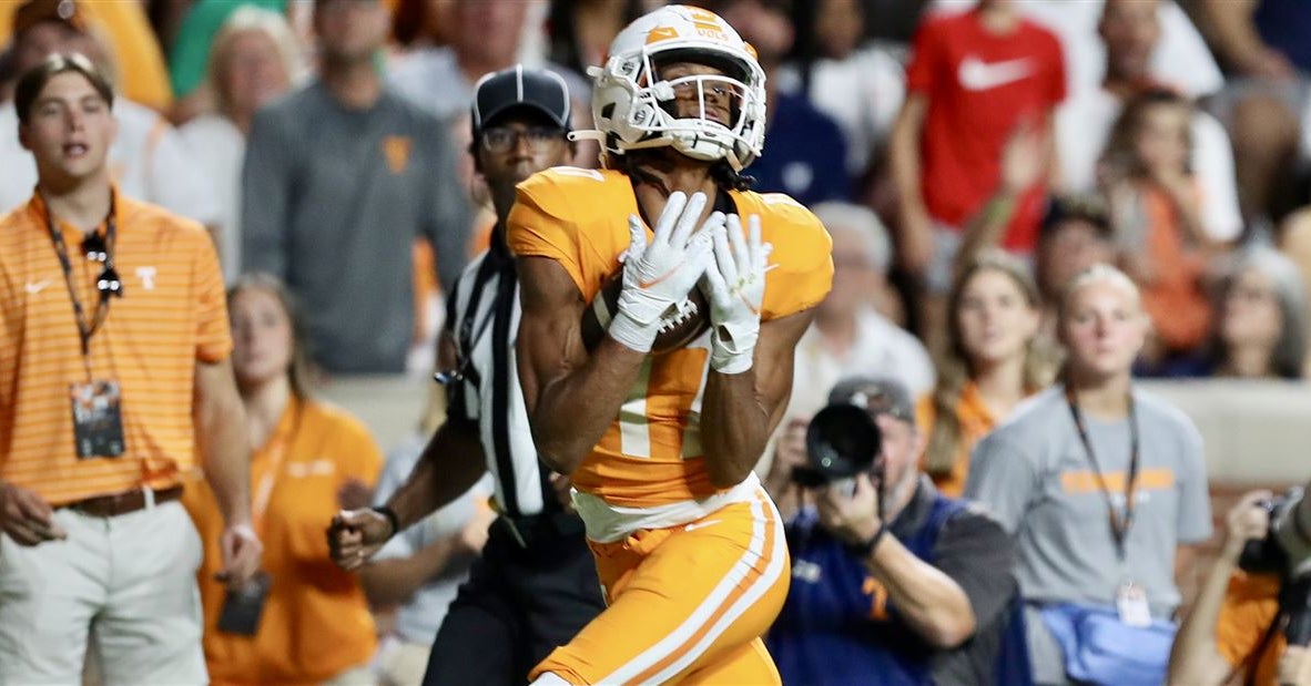 Chris Brazzell II seeking 'consistency' in first season at Tennessee
