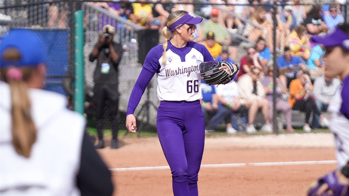 Husky Sophomore Ruby Meylan Named Pac 12 Pitcher Of The Week