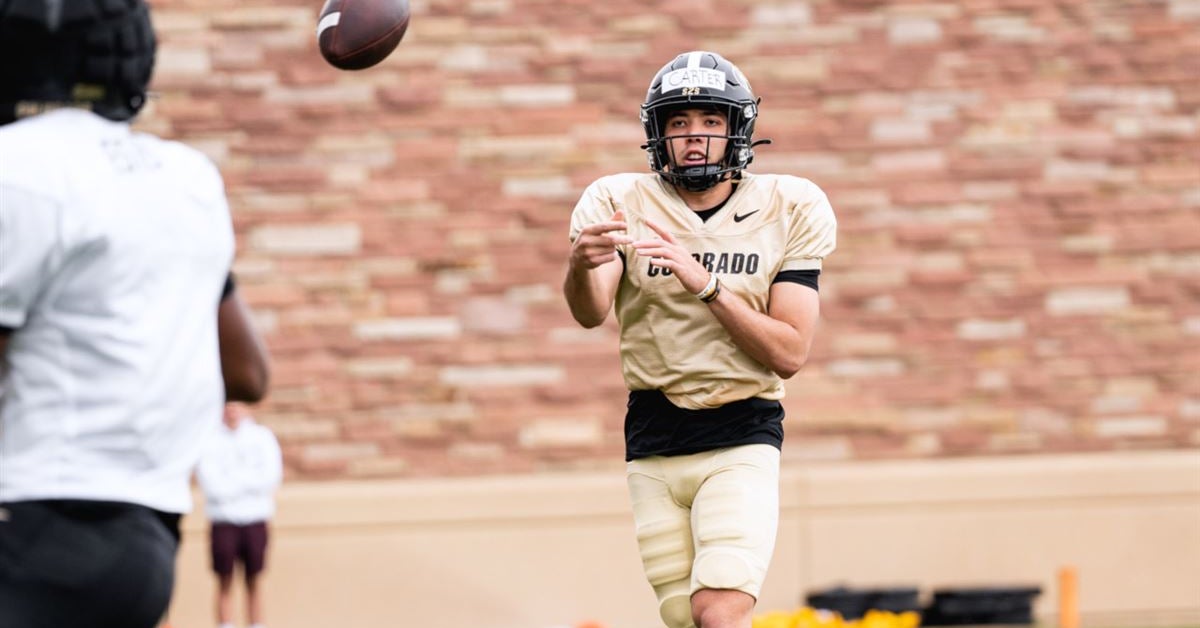 Everything Colorado quarterback Drew Carter told the media Saturday