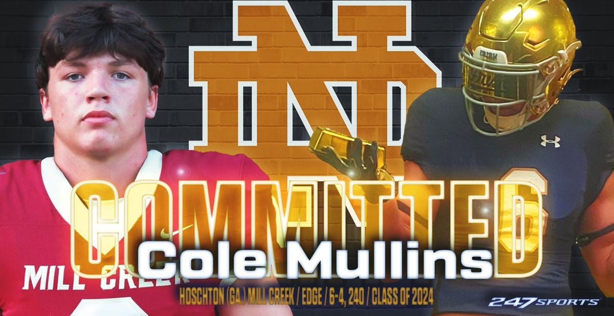 BREAKING: Three-Star Edge-Rusher Cole Mullins Commits to Notre Dame