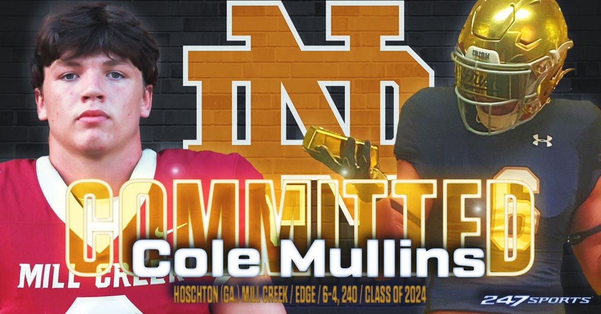 BREAKING: Three-Star Edge-Rusher Cole Mullins Commits to Notre Dame