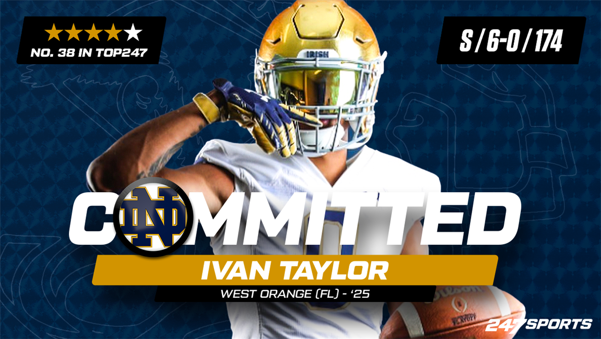 BREAKING: Top DB Target Ivan Taylor Commits to Notre Dame
