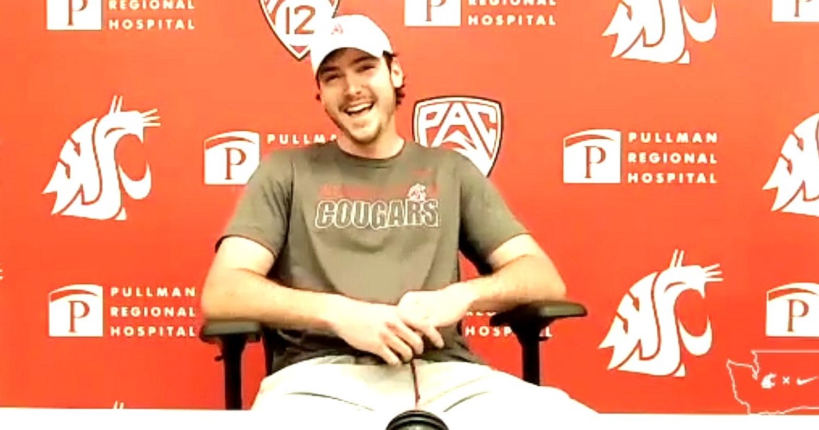 WSU football: Aussie Nick Haberer steals the show in laugh-out-loud presser