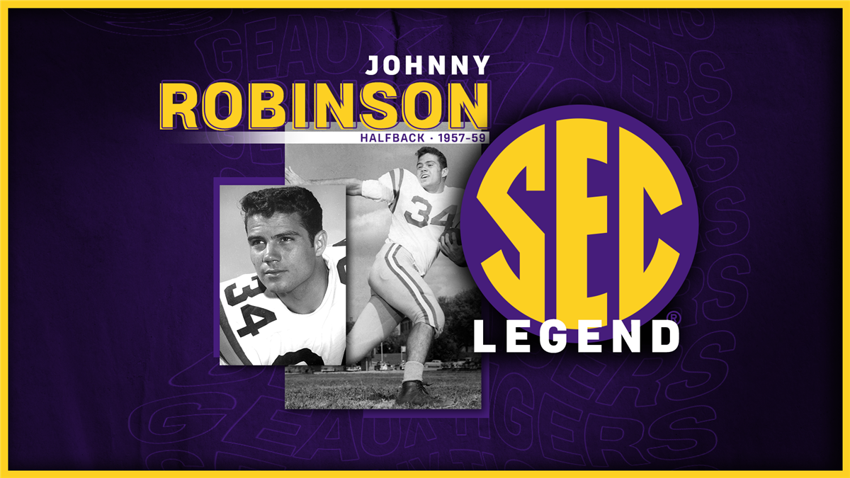 Johnny Robinson picked as LSU's 2019 SEC Football Legend