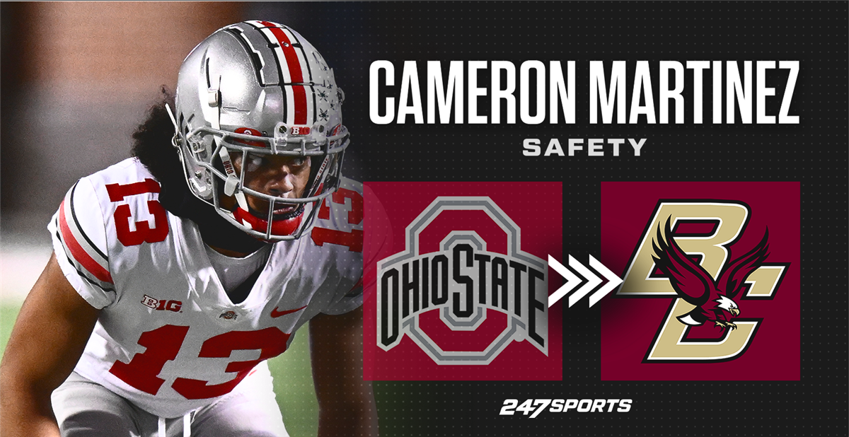 Boston College lands commitment from Ohio State DB Cameron Martinez