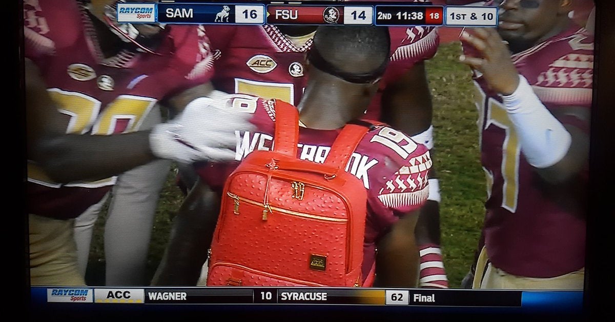 FSU's backpack finishes last in the 'turnover prop' rankings