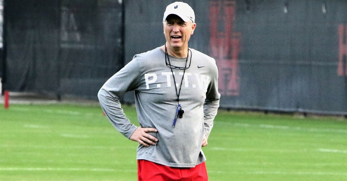 Houston head football coach Willie Fritz gives thoughts on the spring ...