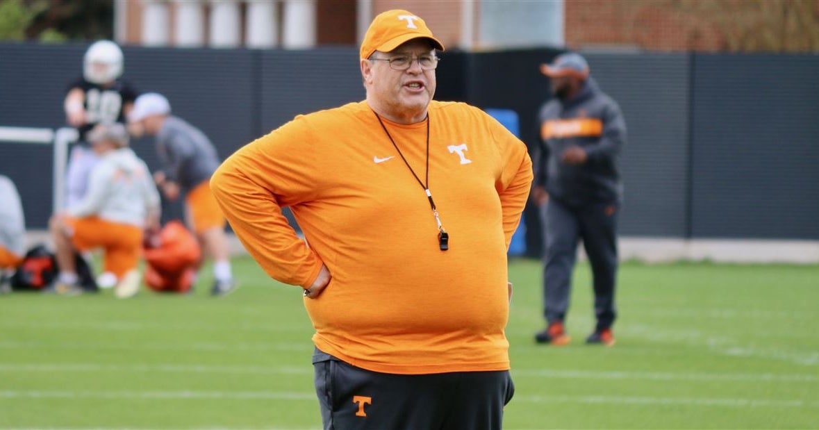 Everything Jim Chaney said after Day 8 of spring practice