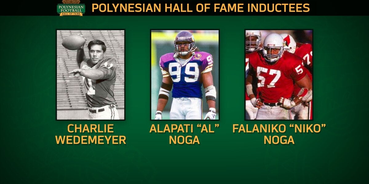 Al and Niko Noga to Polynesian FB Hall of Fame