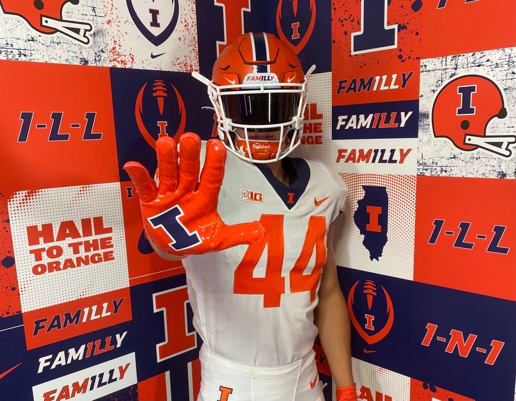 2025 LB Cooper Catalano impressed with Illinois experience