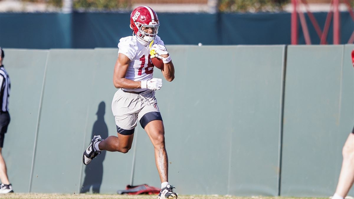Why Alabama early enrollee Caleb Odom switched from tight end to wide ...
