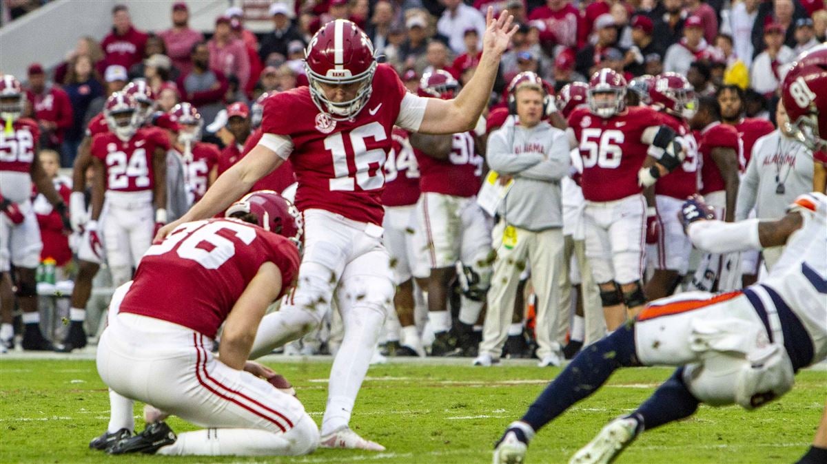 Alabama kicker Will Reichard accepts 2023 Senior Bowl invitation