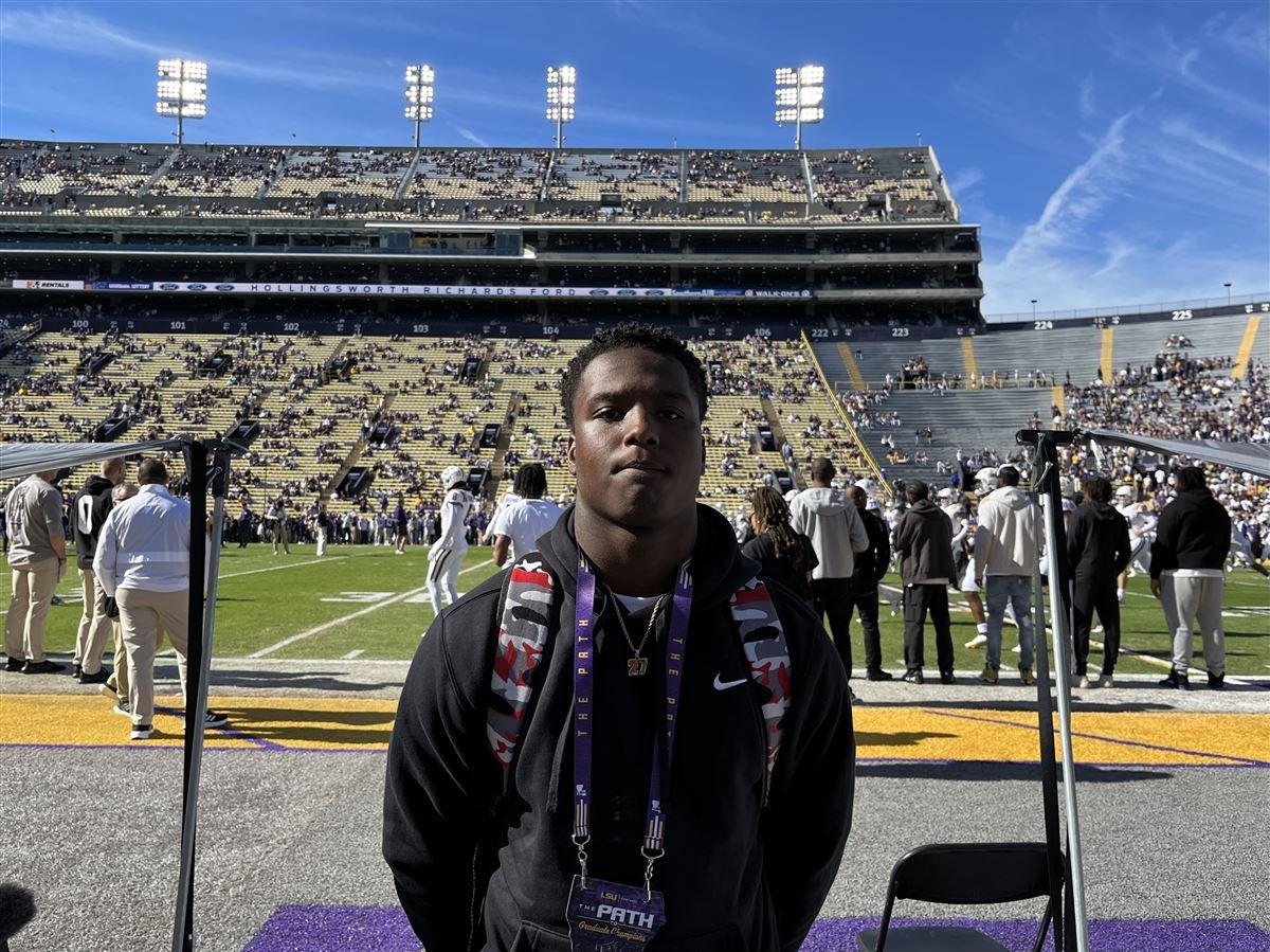 LSU leaves quite the impression on 2025 defensive back Tae Harris