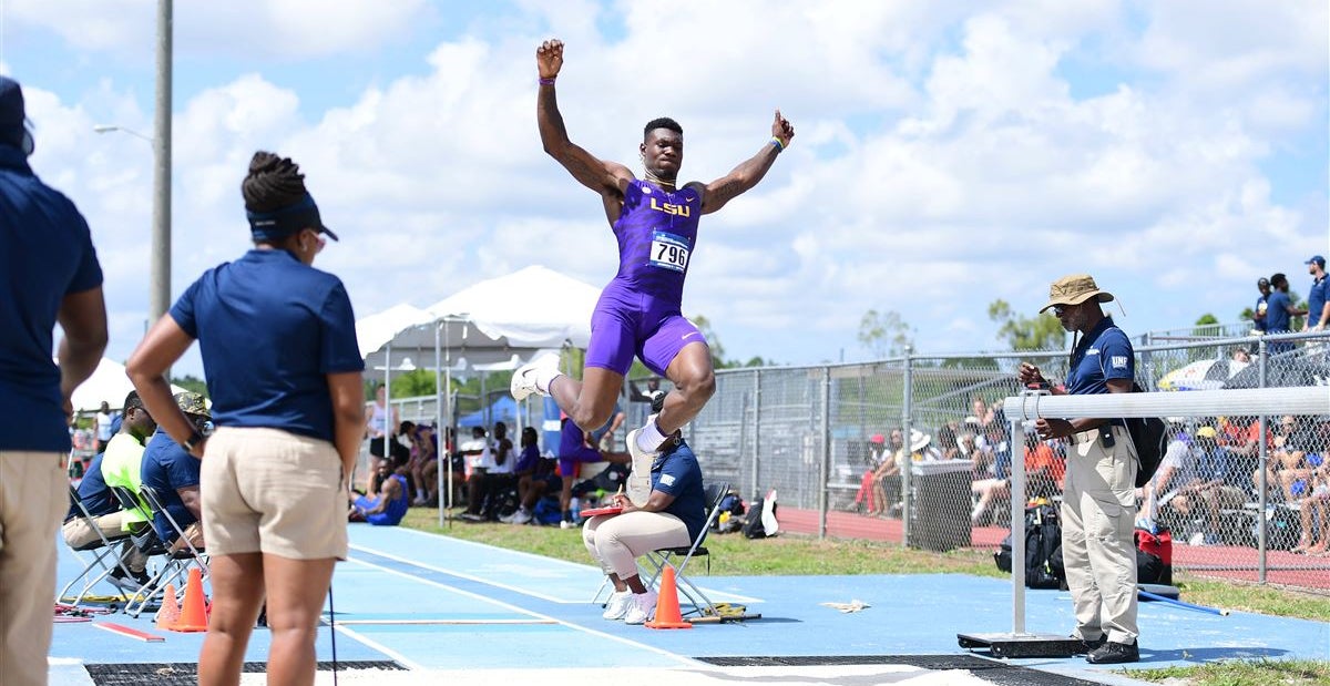LSU football's Kenan Jones making his mark in track