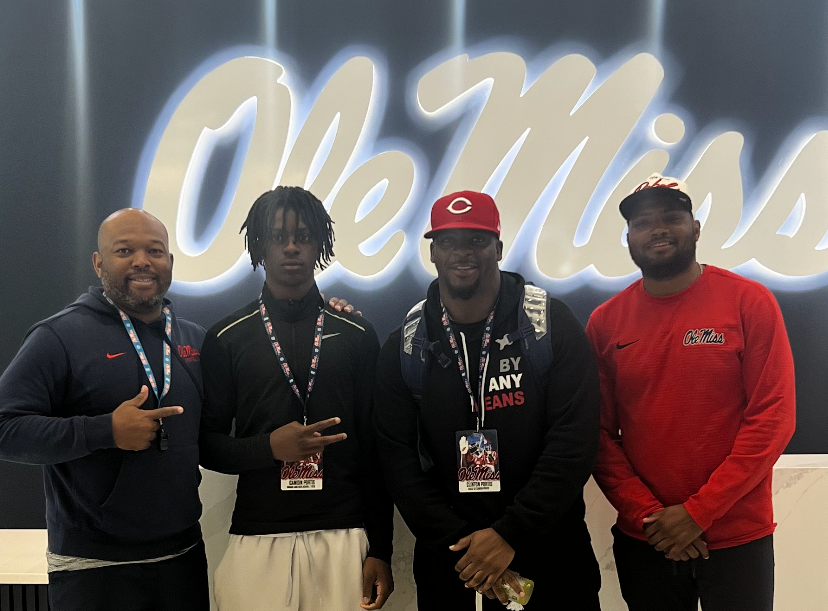 Camdin Portis, son of NFL great running back, enjoyed his first trip to ...