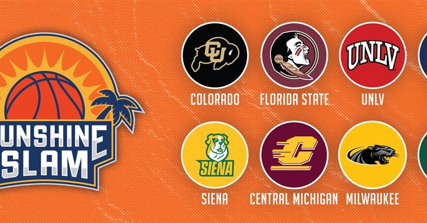 FSU Men's Basketball to play in the Sunshine Slam this coming November