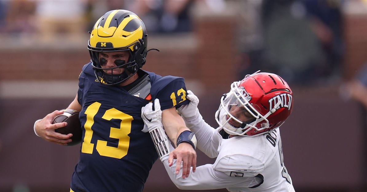Michigan acting coach Mike Hart updates status of backup QB Jack Tuttle ...