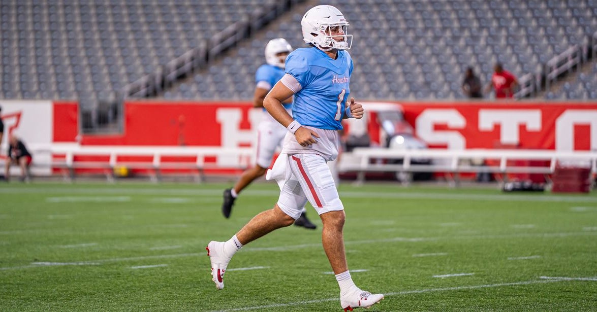 Houston quarterback Conner Weigman talks about fall camp
