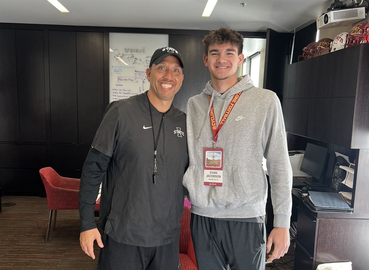 2026 in-state tight end Evan Jacobson breaks down his Iowa State offer