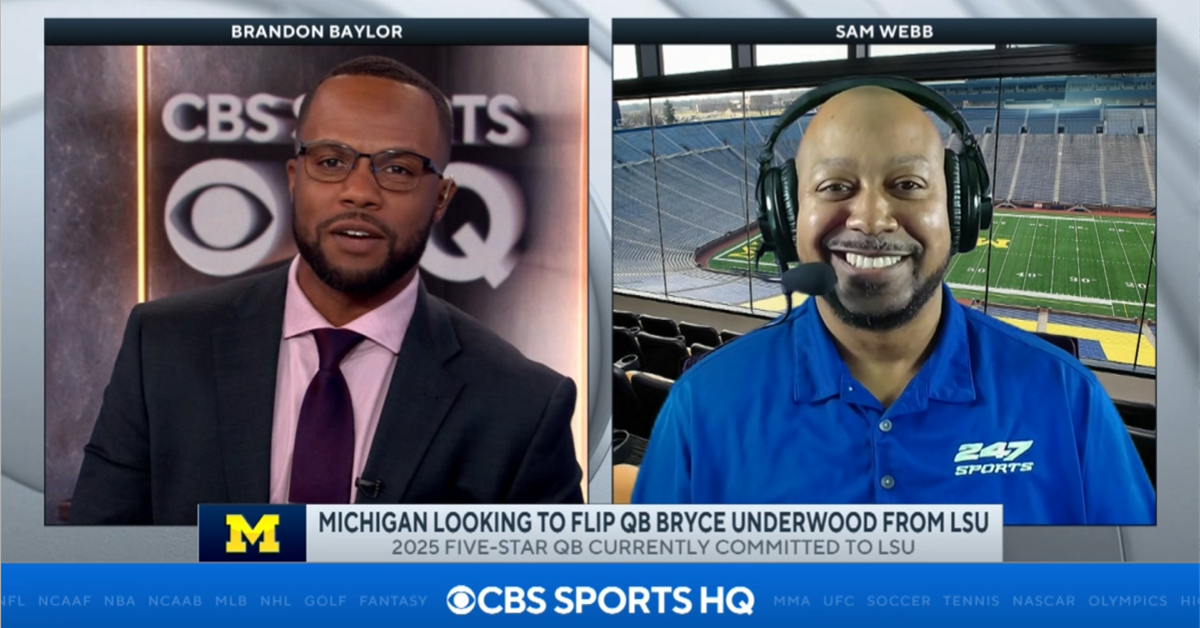 Can Michigan Keep Bryce Underwood Home? – Sam Webb discusses on CBS ...