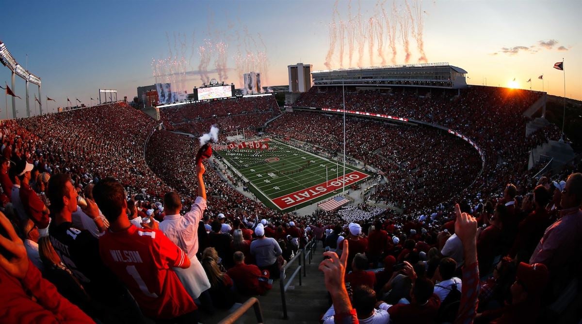 Largest home crowds in Ohio State football history